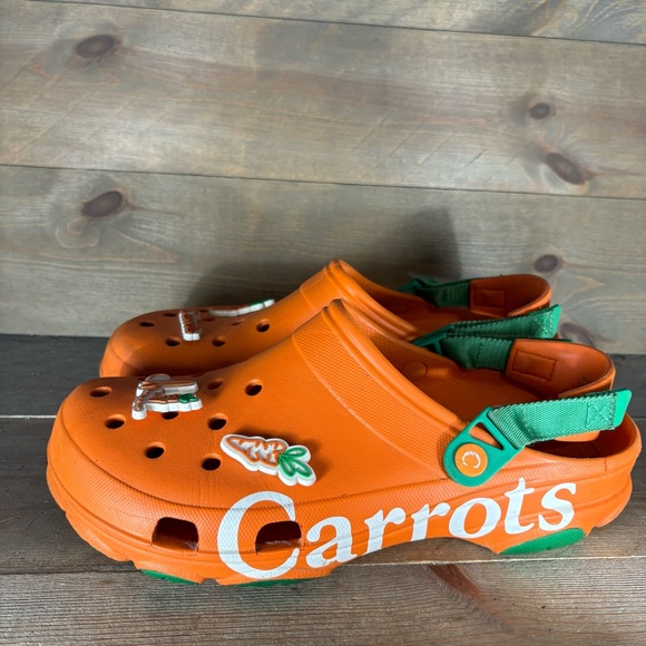 CROCS | Shoes | Crocs Carrots All Terrain Mens Size 3 Shoes Orange Slip ...